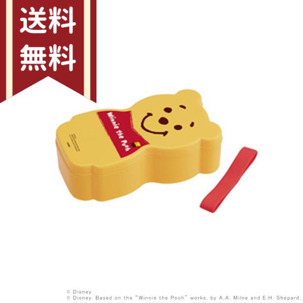 可愛いキャラクター型のランチボックス♪15cmのお箸・ランチベルト・中子付き。フタとシールブタを外して本体のみ電子レンジＯＫ！【仕様】サイズ：約W88×H168×D52mm総容量：400ml箸：15.0cmランチベルト付き【品質表示（耐熱温...