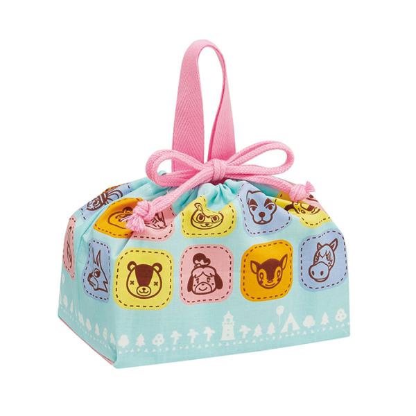 手提げ用の持ち手が付いて、持ち歩きにとても便利◎お弁当箱がしっかり安定する、12cmのマチ付き♪【仕様】サイズ：約W290×H165mm（マチ：D120mm）材質：綿100％日本製子供用　キッズ　ランチ用品　こども　子ども　女の子　かわいい...