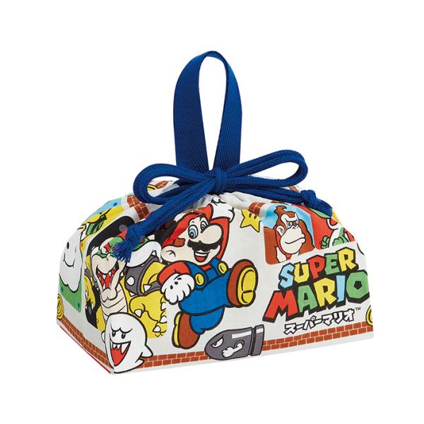 手提げ用の持ち手が付いて、持ち歩きにとても便利◎お弁当箱がしっかり安定する、12cmのマチ付き♪【仕様】サイズ：約W290×H165mm（マチ：D120mm）材質：綿100％日本製子供用　キッズ　ランチ用品　こども　子ども　男の子　かっこい...