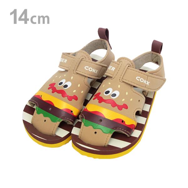 かわいいキャラクター柄入りのベビーサンダルです。留め部分が面ファスナーなので履かせやすく脱がせやすい◎普段使いや夏の熱い砂浜・プールサイドでも活躍します♪【仕様】サイズ：約14cm材質：EVA樹脂対象年齢：18〜24ヶ月※年齢は目安です。お...
