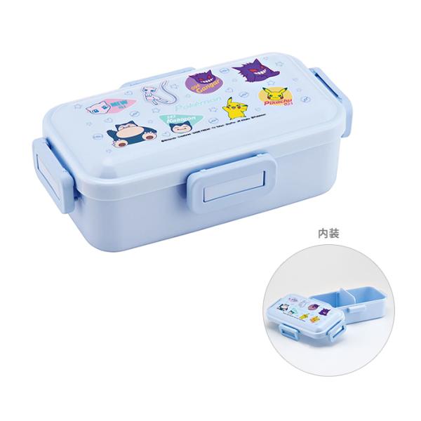 ポケモンのランチボックスが登場！ドーム型のフタで、"ふんわり"とご飯やおかずが詰められます。ロック式で汁もれしにくく、高い仕切付きでおかずが片寄りにくい◎横長タイプでカバンにも入れやすい♪【仕様】本体サイズ：約W186×H108×D62mm...