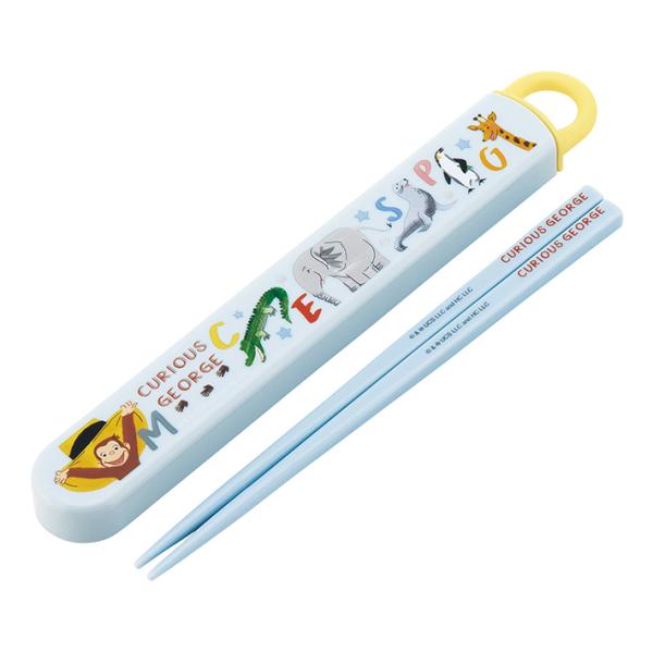 ケースは、指で引き出すスライド式で、衝撃に強く丈夫な構造。また、洗いやすく分解可能になっています。おハシには名前を入れられるスペース付き。ケース用の名前シールも付いてます。【仕様】ケースサイズ：約W27×H195×D15mm箸サイズ：16....