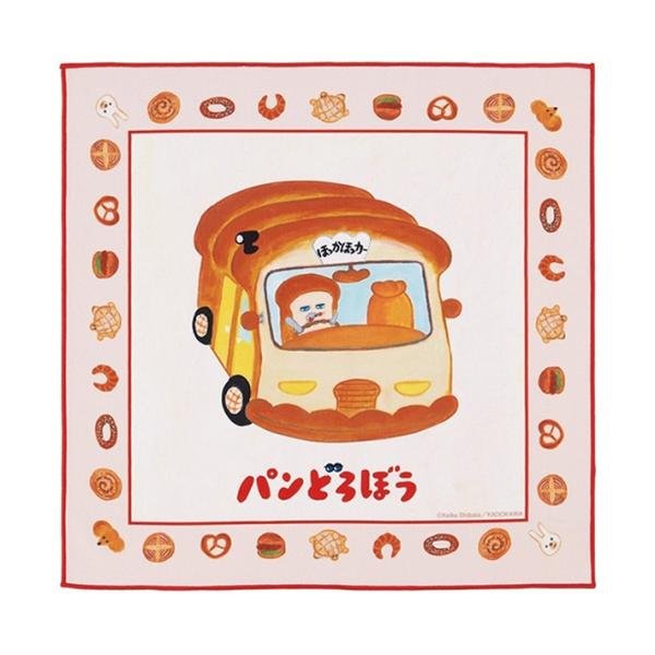 生地の裏表がピタッとくっつくので、いろいろな形に合わせて自由自在に包めるランチクロスです。もちろんランチョンマットとしても使えます◎【仕様】サイズ：約W430×H430mm子供　こども　キッズ　かわいい　おしゃれ　柴田ケイコ　絵本※商品写真...