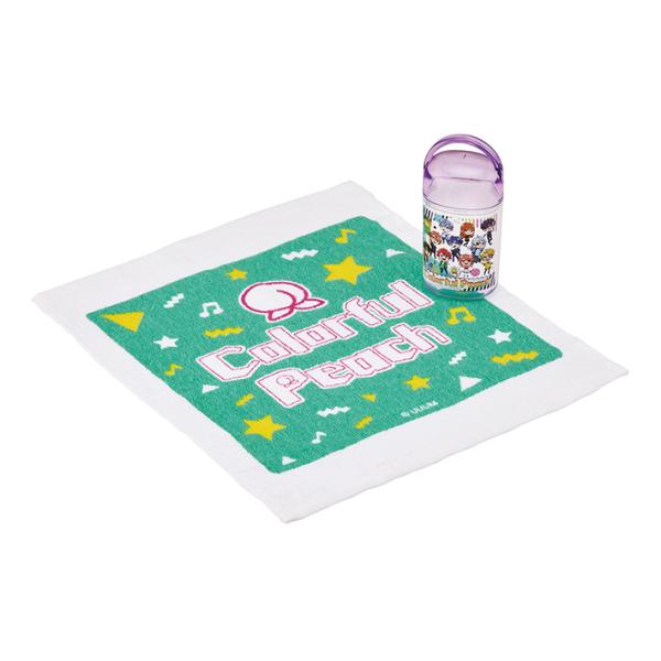 行楽や普段使いに便利なおしぼり＆ケースセットです♪ふたが開けやすいハンドル式になっています。濡れたおしぼりを凍らせて保冷剤代わりにも！【仕様】ケースサイズ：約W58×H125×D44mmおしぼりサイズ：約W320×H280mm材質：ケース/...