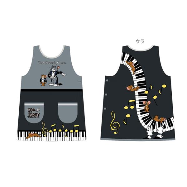 ファンシーなデザインがかわいい割烹着！ゆったりしたサイズ感でお料理や図画工作などさまざまなシーンで活躍してくれます♪ポケット付きなので小物入れられて便利です◎【仕様】本体サイズ：約W615×H840mm材質：綿、ポリエステル染料プリントアッ...