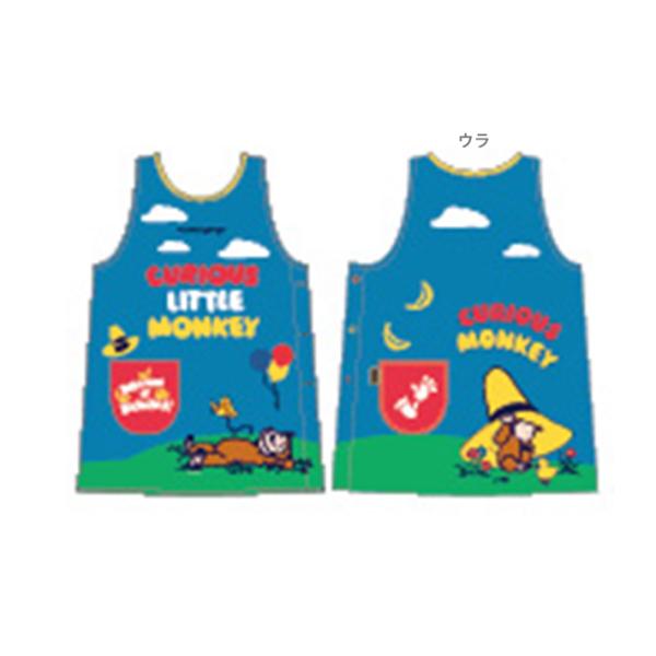 ファンシーなデザインがかわいい割烹着！ゆったりしたサイズ感でお料理や図画工作などさまざまなシーンで活躍してくれます♪ポケット付きなので小物入れられて便利です◎【仕様】本体サイズ：約W615×H840mm材質：綿、ポリエステル染料プリントアッ...