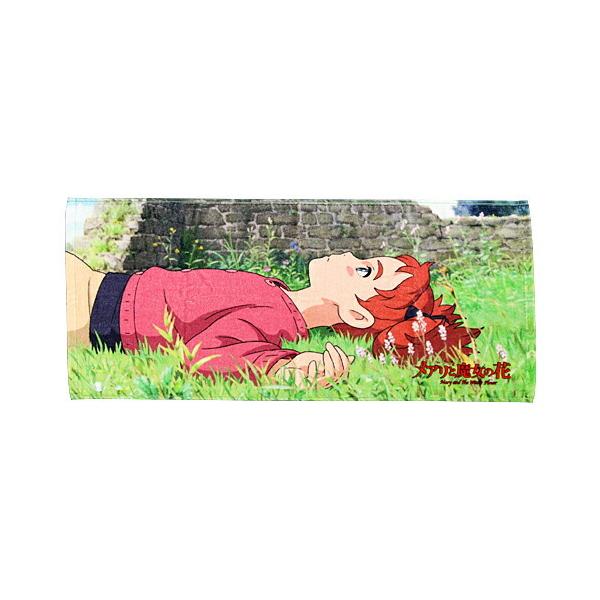 映画「メアリと魔女の花」からフェイスタオルが登場！劇中のワンシーンのイラストがとっても素敵♪スポーツ時や普段使いで大活躍してくれる便利なサイズです。使うたび楽しい気分になれそうですね！【仕様】サイズ：W80×H34cm材質：綿　100％※商...