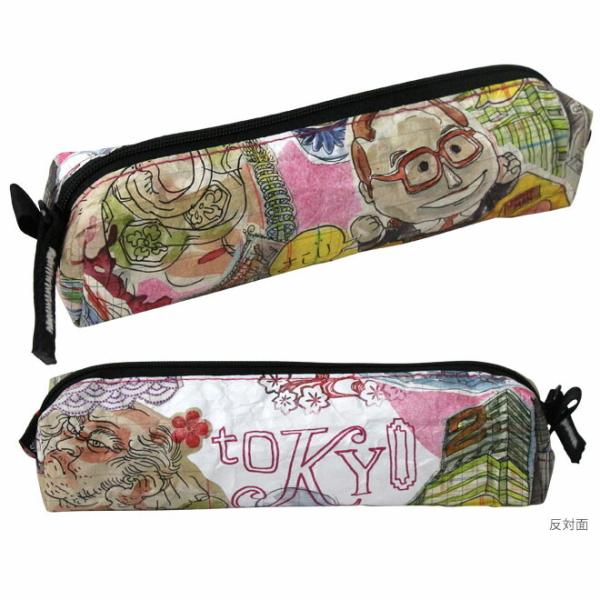 1839年にスペインにて創業した『ミケルリウス社』のオシャレなペンポーチ。多数のイラストレーターとコラボレーションをしているミケルリウス社。今回はフランスのイラストレーターLapinのイラストを使用した個性的な仕上がり！Lapinの目に映る...