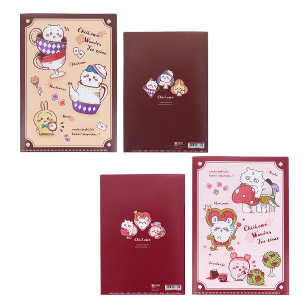 ティータイムをたのしむ様子やアリスモチーフのイラストがかわいいグッズが登場♪上品なアリスモチーフがかわいいトータルステーショナリー♪ダブルポケットで、用途別に収納できて便利◎チケットや小さいパンフレットなどを入れるのにぴったりのA5対応サイ...