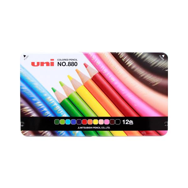 この商品には下記の12色の色鉛筆が入っています。きいろ・だいだいいろ・きみどり・みどり・みずいろ・むらさき・ももいろ・あか・ちゃいろ・くろ・あお・うすだいだい