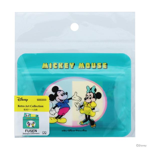 おしゃれでかわいい復刻アート企画！ウォルト・ディズニー社100周年を記念し商品化♪70年代、80年代頃に描き起こしをされたディズニーのイラストを使用し、どこか懐かしい世界観のあるデザインが◎付箋を持ち運ぶのに便利な仕様◎ちょっとした小物入れ...