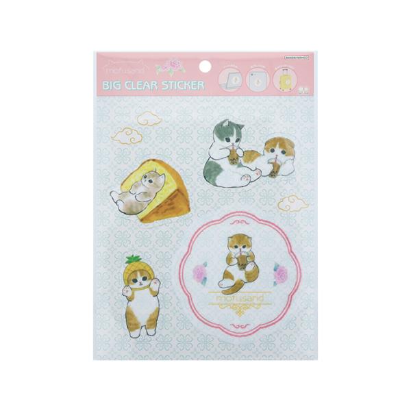 イラストレーター「ぢゅの」が描く、愛らしくどこかシュールな猫たちのシリーズ、「mofusand」から新作が登場！ノートPCやタブレット、キャリーケース等に◎PVC製なので水にも強く、さまざまなシーンで活躍しそう♪【仕様】本体サイズ：約W14...