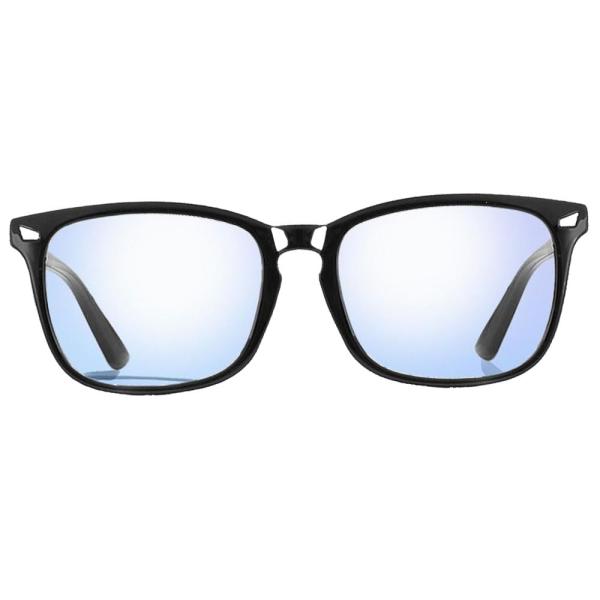 「商品情報」「主な仕様」〇製品仕様 ・ブルーライトカット最大99.9% ・紫外線カット99.8%（UV400） ・フレーム素材：PC ・レンズ素材：AC ・重さ：25g ・性別：男女兼用 ・昨日：ブルーライトカット/UVカット ・カラー：ブ...