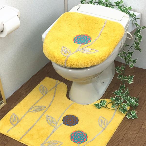 【発売日：2022年02月24日】金運を良くするという黄色の洗浄暖房専用ふたカバーです。フタカバーは洗浄暖房便座専用で、吸着タイプです。　金運を良くするという黄色のトイレマットで金運を呼び込みましょう！洗浄暖房型ふたカバー本体サイズ:約46...