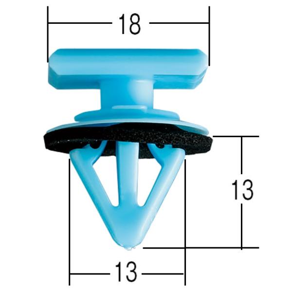 商品内容：内貼りクリップ / リベット入り数：１０個純正番号： C330-51-SJ3A使用車種: '10ビアンテ使用箇所:サイドステップ※ゆうパケット（メール便）でのお送りは投函となり、配達日時指定をされていた場合でも、ご指定の日時にお届...