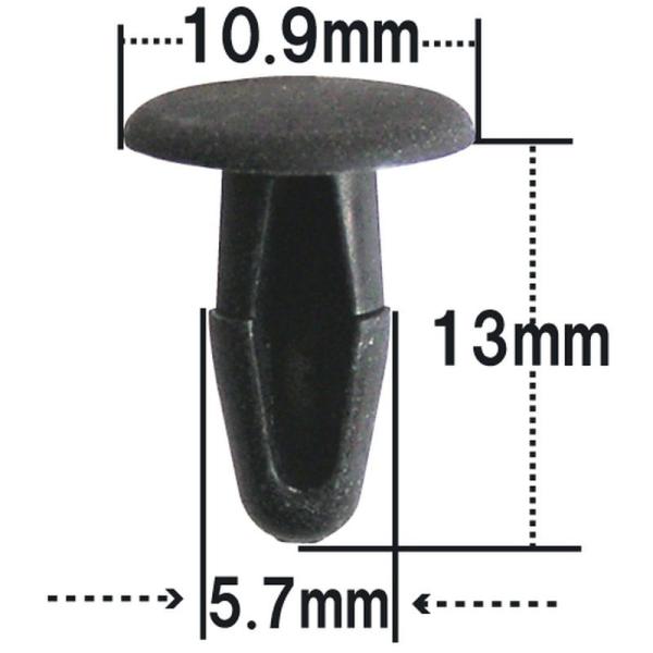 商品内容：内張クリップ ホンダ車 用純正品番：66435-648-0000 / 66919-H1001