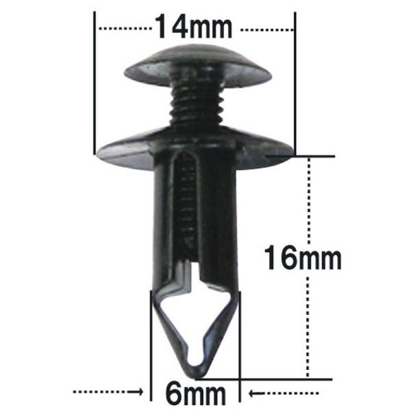 商品番号： NCN-156-50 （旧品番：NN-156）商品名：内張りクリップ入り数：50個純正番号： 66860-01W01相当品番号：CN-156使用車種：'91シーマ/'91セドリック/'91グロリア/'91セレナ/'93シルビア/...