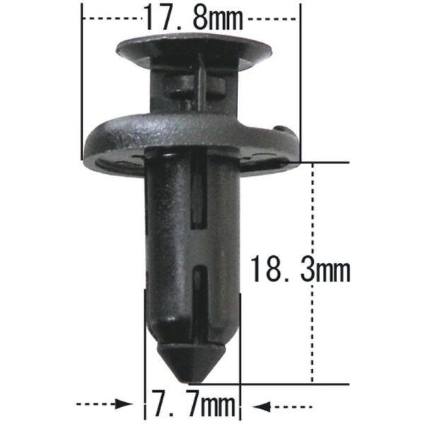 商品内容：内張クリップ ホンダ車 用純正品番：90505-SX0-003
