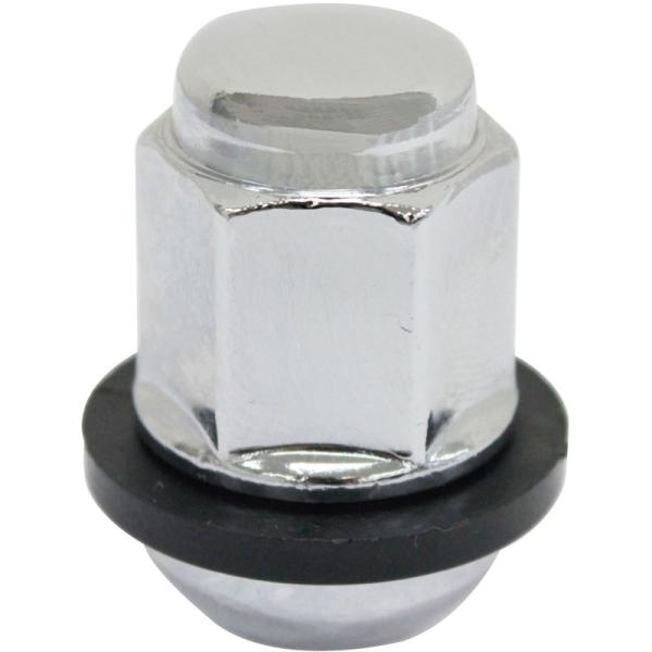 ■商品名：ホンダ　袋ナット　12mm P1.5　クローム　5個/4001-HN-54■ネジ径：12mm■ピッチ：1.5■平径：19mm■高さ：35mm■メッキ：クロームメッキ■数量：5個■ホイールハブボルトにホイールを取り付け、締め付けるナ...