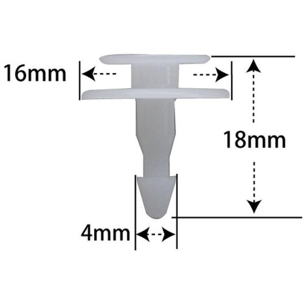 商品番号：NAH72410 (旧品番：NH-724)商品名：内張りクリップ入り数：10個純正番号：090602-SX0-003,90602-SX0-003相当品番号：CH-724使用車種：'97~'03オデッセイ/'00ストリーム/'02ア...