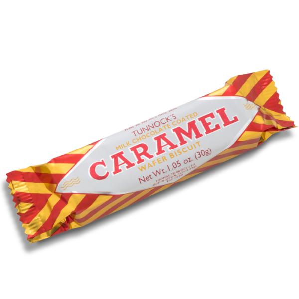 ターノック／キャラメルウエハース30ｇしっとりと滑らかなキャラメルクリームをウエハースでサンドして、さらにチョコレートでコーティング。1952年に発売されて以降、50年以上変わらないレシピで、イギリス中で愛されている、ターノックの看板商品。...