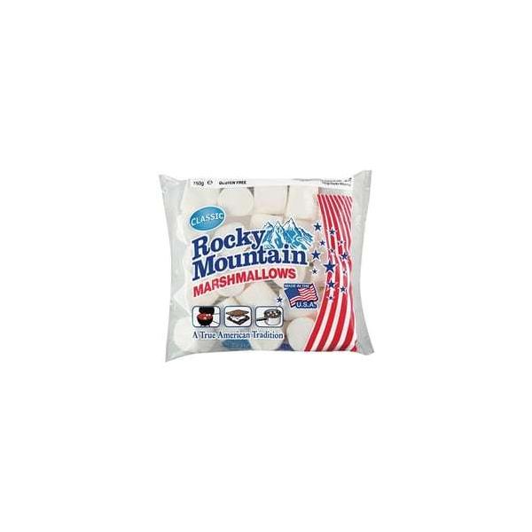 伝統的なアメリカンスタイルのマシュマロです。内容量　１５０ｇ原産国名　アメリカ原材料名　コーンシラップ、砂糖、ブドウ糖、コーンスターチ、ゼラチン（ぶた）、香料、ピロリン酸四ナトリウム保存方法　直射日光、高温多湿を避け、常温で保存して下さい。