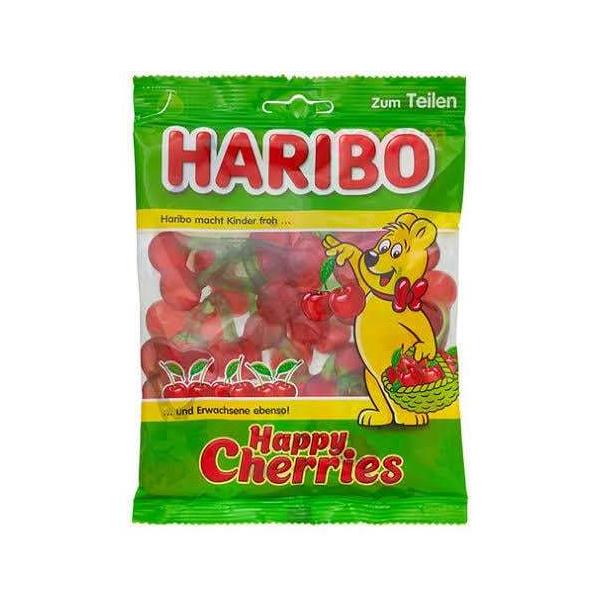 人気の「HARIBO」のグミからハッピーチェリーが入荷しました。ヨーロッパでは定番のフレーバーのチェリー。形もチェリーモチーフでとってもキュート♪ スイーツのデコレーションにして色々アレンジしても！