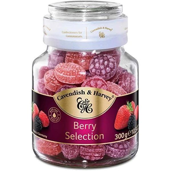 1977年創業のドイツのキャンディーメーカー、カベンディッシュ&amp;ハーベイ。 果実そのものを食べているかのようなみずみずしくピュアな味わいが特徴です。 どこか懐かしい味わいと、かわいらしく高級感のあるパッケージで老若男女問わず世界中約...