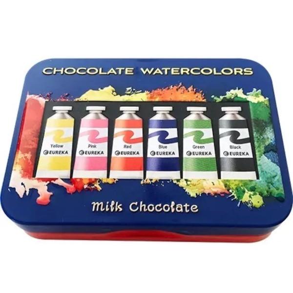 税込価格　４９７円ケース入数　１２JAN　4573279473395内容量　１４ｇ賞味期限　８ヶ月（製造日起算）商品サイズ　W104×H21×D75(mm)ケースサイズ　W220×H93×D147(mm)絵の具のような形の缶にチョコクランチ...