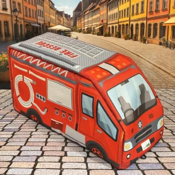 税込価格　１，０８０円ケース入数　１２JAN　4573279475108内容量　62ｇ賞味期限　8ヶ月（製造日起算）商品サイズ　W210×H100×D80(mm)ケースサイズ　W330×H220×D310(ｍｍ)かっこいい消防車デザインのポ...