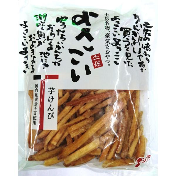土佐の名物、国内産黄金千貫使用の芋けんぴです。昔なつかしの味わいで人気です！【名称】油菓子【原材料名】さつま芋(国内産)、砂糖、植物油脂、オリゴ糖【内容量】155g【賞味期限】枠外下部記載【保存方法】直射日光、高温多湿をおさけください。【製...