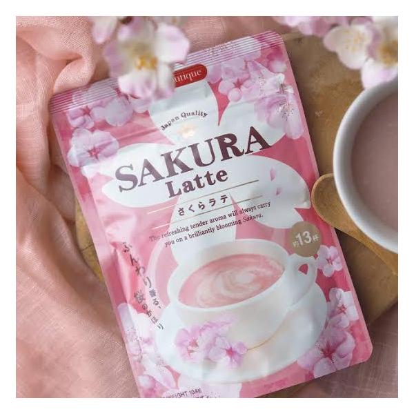 満開のさくらの香りとミルクのまろやかな味わい。やさしい甘さで春らしい、さくら色のラテ。気持ちが春めく、華やかな味わいです。数量限定のため、お早めにお求めください♪