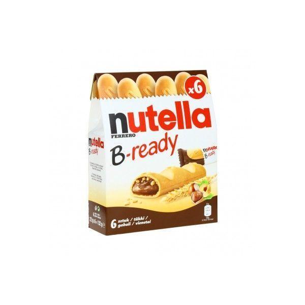 チョコレートスプレッドでおなじみの「nutella(ヌテラ)」から、サクサクのウエハースの中にクリーミーなヌテラが入った"nutella B-ready(ヌテラ ビーレディー)"がラインアップ。個包装なので、いつでもどこでも手軽に食べられて...