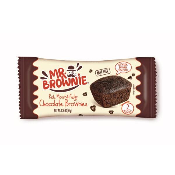 しっとりとした濃厚なチョコレートブラウニー。お試しサイズの２個入りが新登場