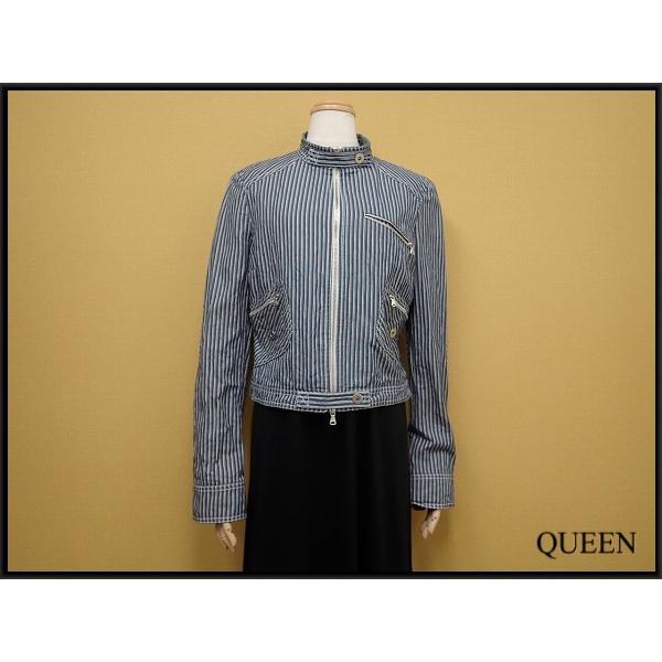 ブランド・説明ALYSIアリジのジップジャケットです。イタリア製、ライダース調デザインです。素敵にお使い頂けると思います。気になる方は是非ご検討下さい。サイズ表記　42　　　実寸　着丈48.5cm　身幅47.5cm　肩幅41cm　袖丈65c...