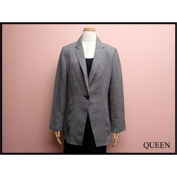 ブランド・説明MADAM JOCONDEマダムジョコンダのジャケットです。とても上品な印象ですね。素敵にお使い頂けると思います。気になる方は是非ご検討下さい。サイズ表記　42　　　実寸　着丈67cm　身幅48cm　肩幅38cm　袖丈57cm...