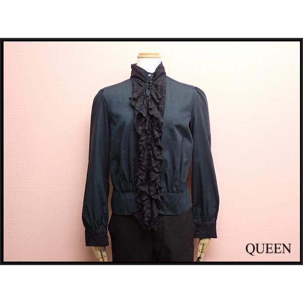 ブランド・説明NARACAMICIEナラカミーチェのレースフリルシャツです。とても雰囲気のあるデザインですね。素敵にお使い頂けると思います。気になる方は是非ご検討下さい。サイズ表記　1実寸　着丈50cm　身幅45cm　肩幅36cm　袖丈59...