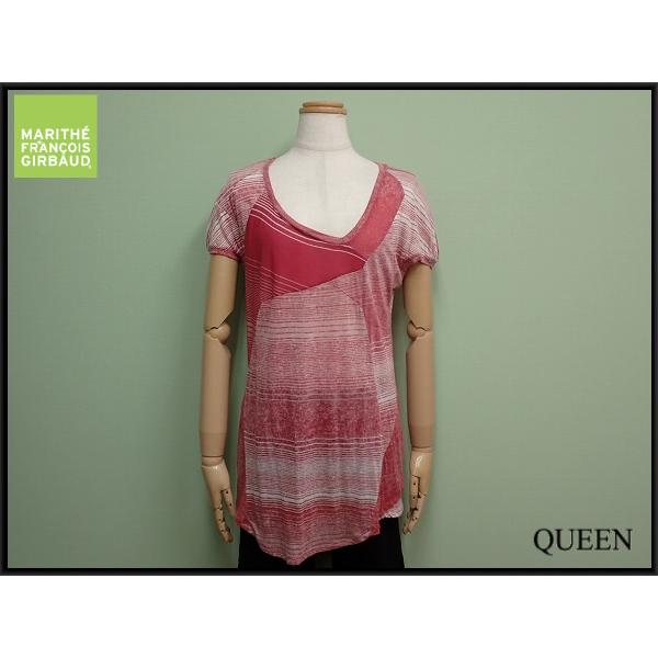 ブランド・説明MARITHE FRANCOIS GIRBAUDマリテフランソワジルボーのカットソーです。とてもかわいいデザインですね。素敵にお使い頂けると思います。気になる方は是非ご検討下さい。サイズ表記　M　　　実寸　着丈70cm　身幅約...