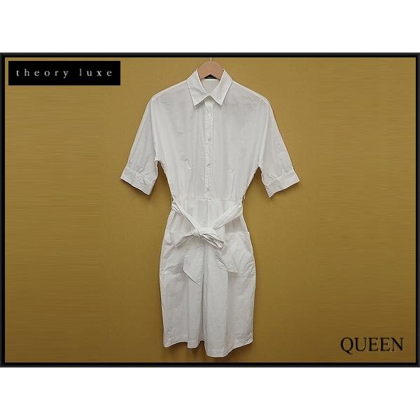 ブランド・説明PREMISE FOR theory luxeプロミス×セオリーリュクスのシャツワンピースです。とても洗練された印象ですね。素敵にお使い頂けると思います。気になる方は是非ご検討下さい。サイズ表記　40　　　実寸　着丈98cm　...
