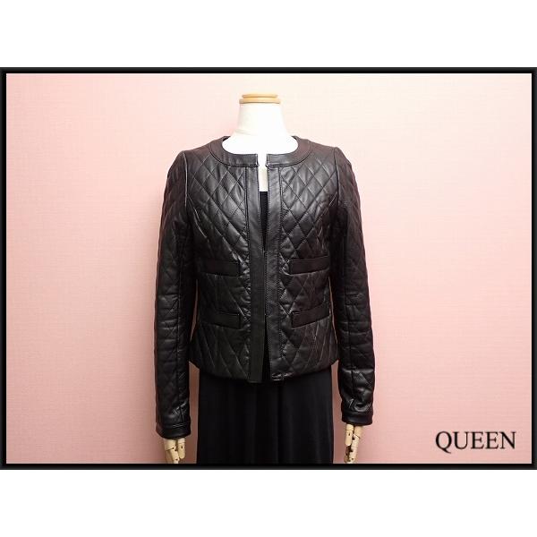 ブランド・説明REBONDIR千趣会ルボンディールのラムレザージャケットです。とても洗練された印象ですね。素敵にお使い頂けると思います。気になる方は是非ご検討下さい。サイズ表記　9AR　バスト83　ヒップ91　身長158　　実寸　着丈48c...