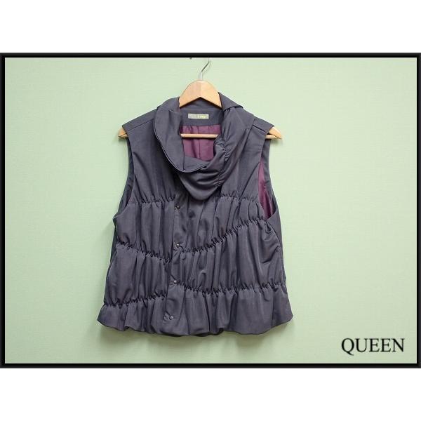 ブランド・説明i+muマツオインターナショナル・イムの中綿ベストです。とても雰囲気のあるデザインですね。素敵にお使い頂けると思います。気になる方は是非ご検討下さい。サイズ表記　40　　　実寸　着丈52cm　身幅54cm　肩幅40cm　　　　...