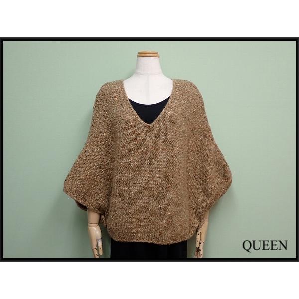 ブランド・説明Irelands eyeアイルランズアイのニットポンチョです。英国製、とても雰囲気のあるデザインですね。素敵にお使い頂けると思います。気になる方は是非ご検討下さい。サイズ表記　なし(サイズ表記がありません。下記実寸を参考にして...