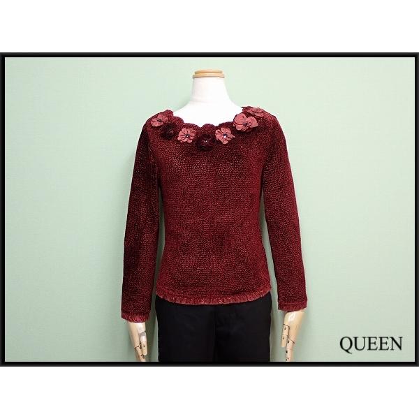 ブランド・説明Juan Pleatsジュアンプリーツのカットソーです。フラワーモチーフがとてもかわいいデザインですね。素敵にお使い頂けると思います。気になる方は是非ご検討下さい。サイズ表記　9　　　実寸　着丈48cm　身幅40cm　裄丈71...