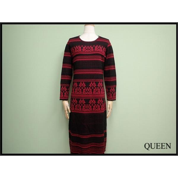 ブランド・説明Ca annoサアンノのニットワンピースです。とても雰囲気のあるデザインですね。素敵にお使い頂けると思います。気になる方は是非ご検討下さい。サイズ表記　L　　　実寸　着丈101cm　身幅47cm　肩幅36cm　袖丈53cm　ウ...