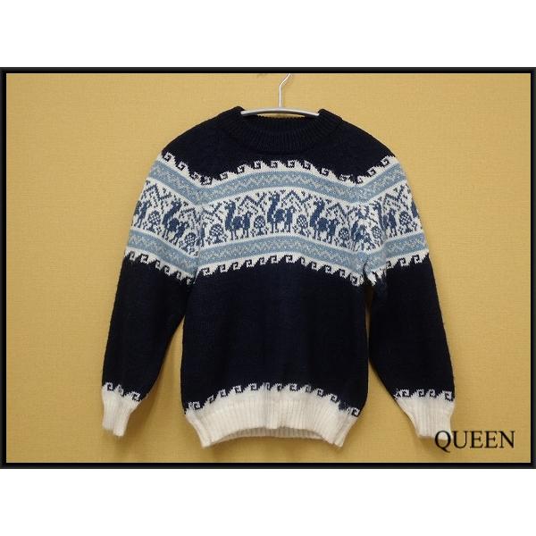 ブランド・説明INKAINKAのアルパカセーターです。ペルー製、とてもかわいいデザインですね。素敵にお使い頂けると思います。気になる方は是非ご検討下さい。サイズ表記　なし　　　実寸　着丈49cm　身幅39cm　裄丈61cm　脇下からの袖丈3...