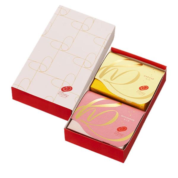 【商品概要】　亀田製菓 ハッピーターンズ HAPPY Turn's ギフトボックス 2箱入※本商品のセットは下記内容から2種類となります。備考欄にてご指定ください。ご指定がない場合は弊社にて定番商品での詰合せをさせて頂きます。出荷準備に入っ...