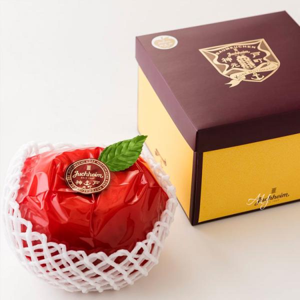 【商品概要】 神戸元町本店オリジナルアッフェルバウム1個●神戸元町本店限定のアッフェルバウム　シロップにじっくり漬け込んだ国産りんごを丸ごとバウムクーヘンで包み込みました。バウムクーヘン生地はマイスターの手焼きで、ひとくち食べると生地の上品...