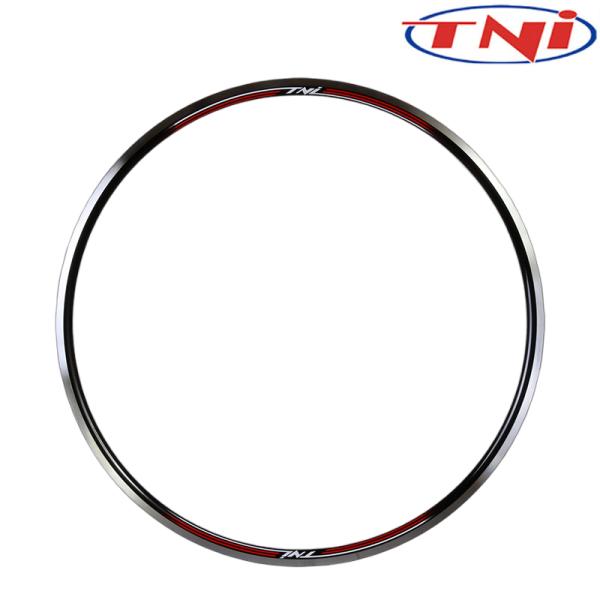 ＠ホイール≫ロード用≫リム TNI（ティーエヌアイ）●軽量アルミリム●700C　380g●20H/24H/32H●リム幅(外-外)：18.6mm●リム高：22mm●リム内径：588mm●ERD：595mm●ブレーキ面CNC加工