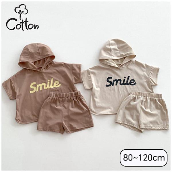 ・商品・・セットアップ ベビー キッズ 子供 半袖 tシャツ フード付き ショートパンツ・サイズ（cm)・・80cm、90cm、100cm、110cm、120cm・素材・・綿/コットン・セット内容・・トップス/ショートパンツ・注意事項・・商...