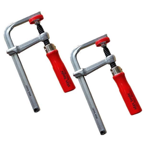 STAX TOOLS 102 Road Runner クランプ ２本アリ溝やドッグホールを利用すれば、活躍バリエーションは無限大 !●単品でのご使用はもちろん、アリ溝やドッグホールを持つ作業台でのご使用をおすすめします。●幅1/2インチ(1...
